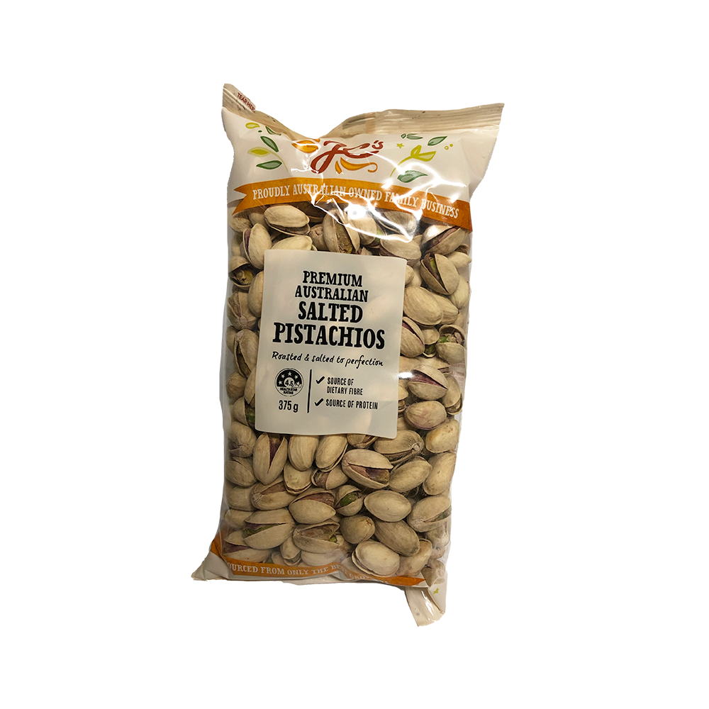Premium Australian Salted Pistachios | Biviano & Sons