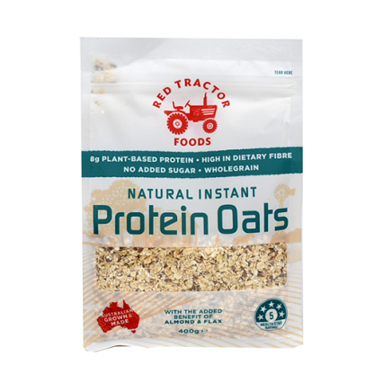 Red Tractor Foods Natural Protein Oats 400g - Biviano & Sons