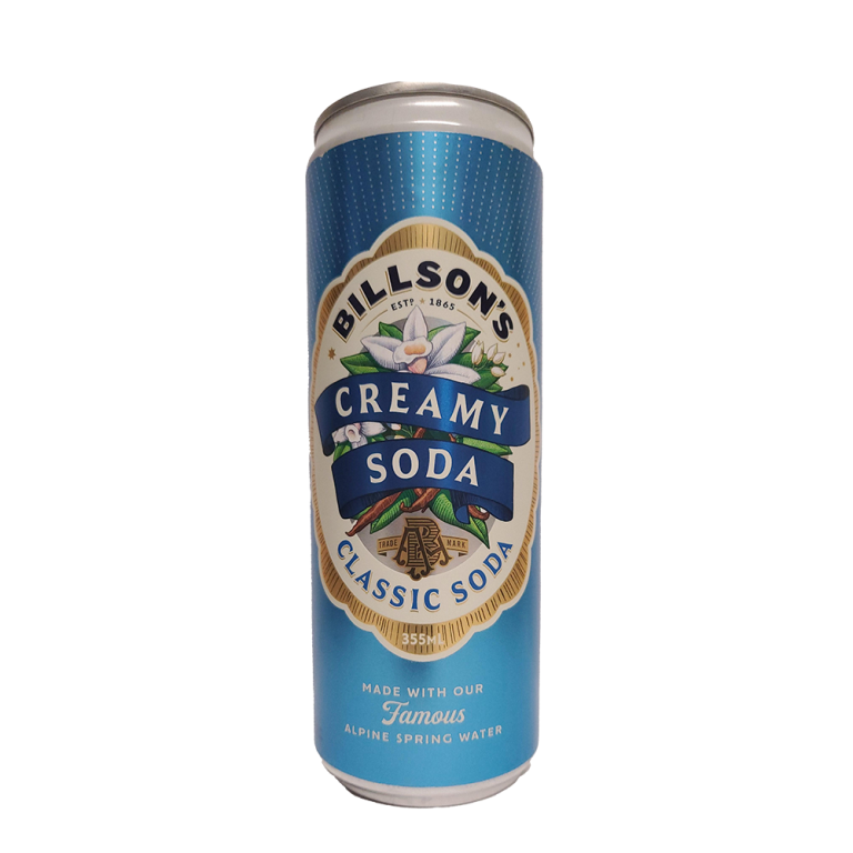 Billson's Creamy Soda 355ml - Biviano & Sons