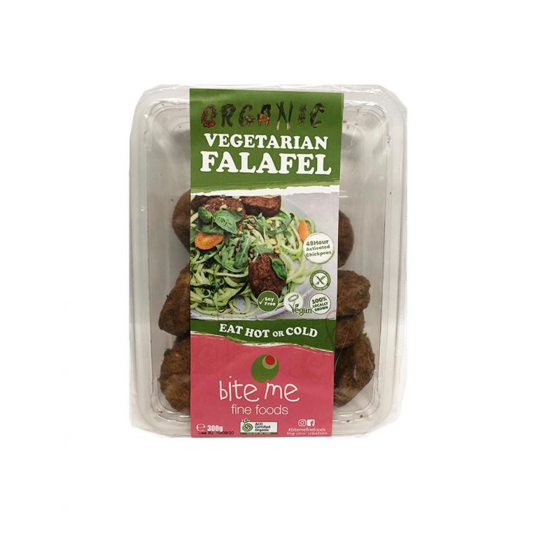 Bite me fine foods Organic Vegetarian Falafel 300g - Biviano & Sons
