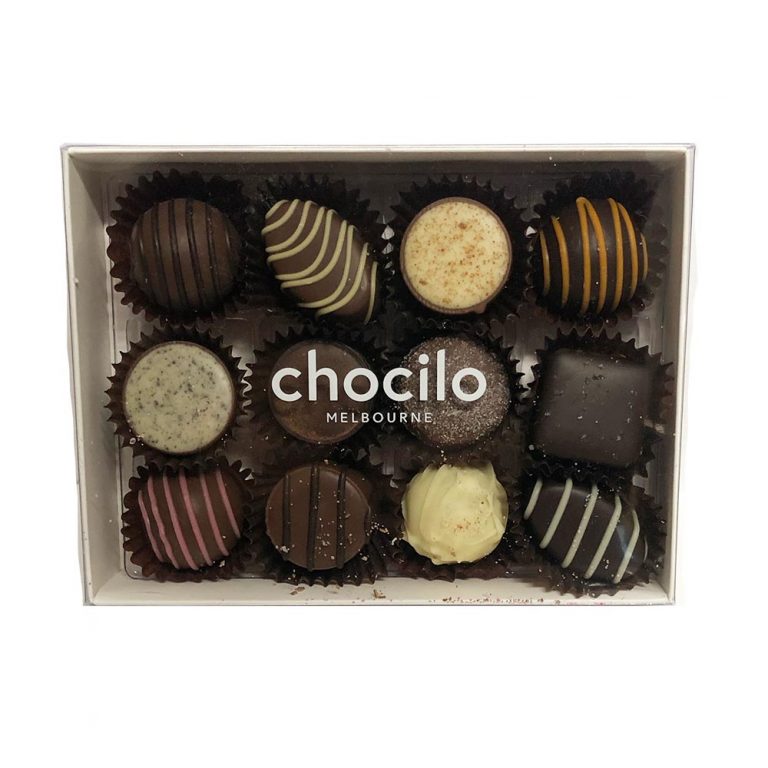 Chocilo Chocolate Assorted 12pk 140g - Biviano & Sons