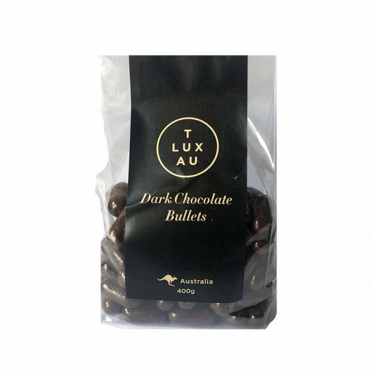 TLUXAU Dark Chocolate Bullets 400g - Biviano & Sons