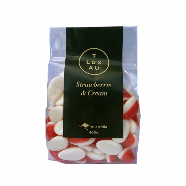 TLUXAU Strawberries & Cream 400g - Biviano & Sons