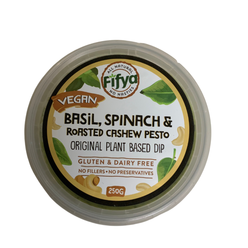 Fifya Basil, Spinach & Roasted Cashew Pesto Dip - Biviano & Sons