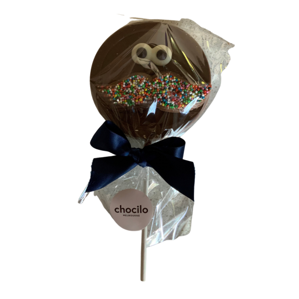 Father’s Day Chocolate Lollipop Face - Biviano & Sons
