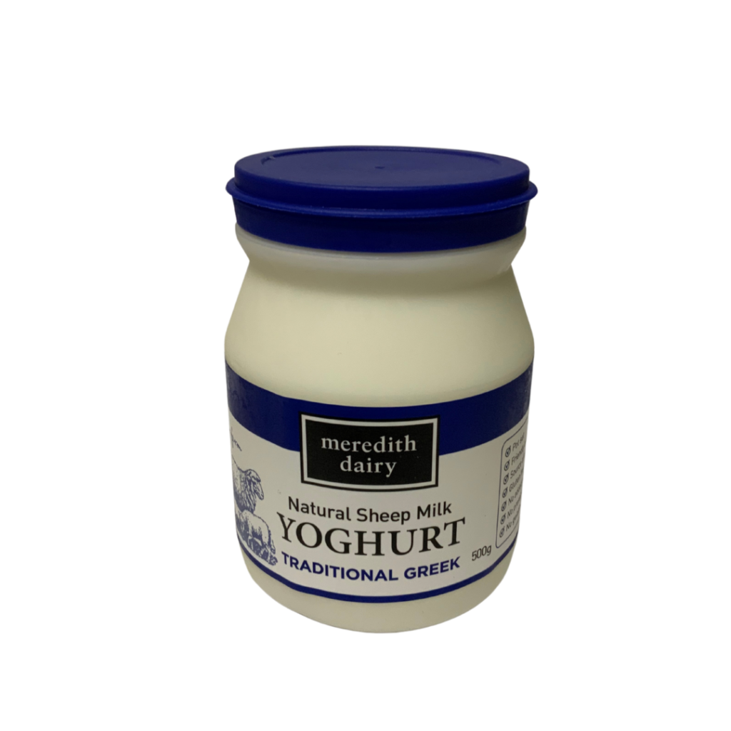 Meredith Dairy Natural Sheep Milk Greek Yoghurt 500g - Biviano & Sons