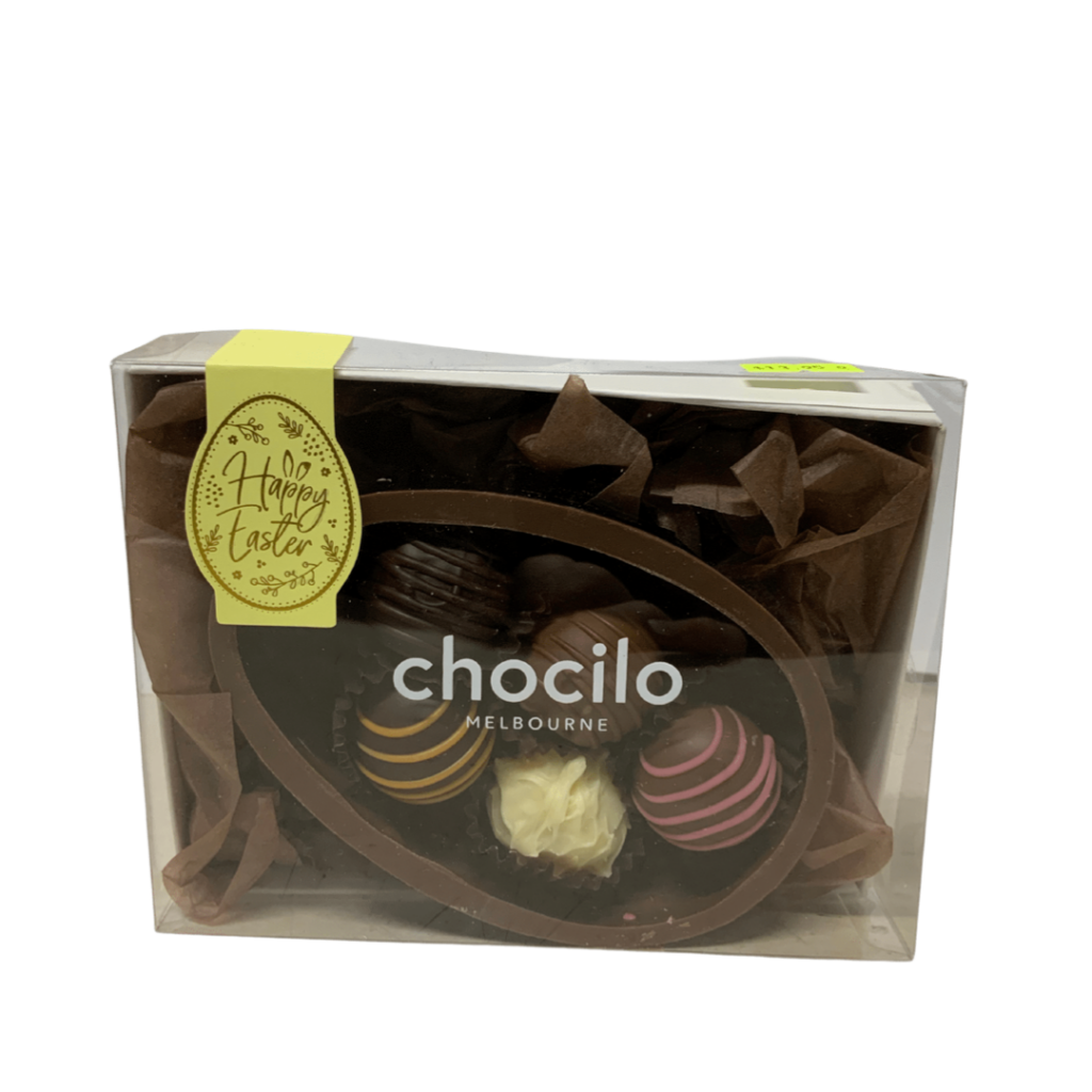 Chocilo Half Egg with Truffles - Biviano & Sons