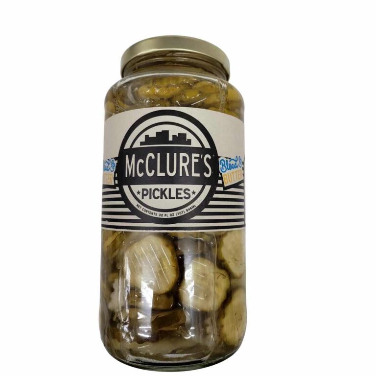 Pickles Sliced Bread & Butter Flavour - McClure’s - Biviano & Sons