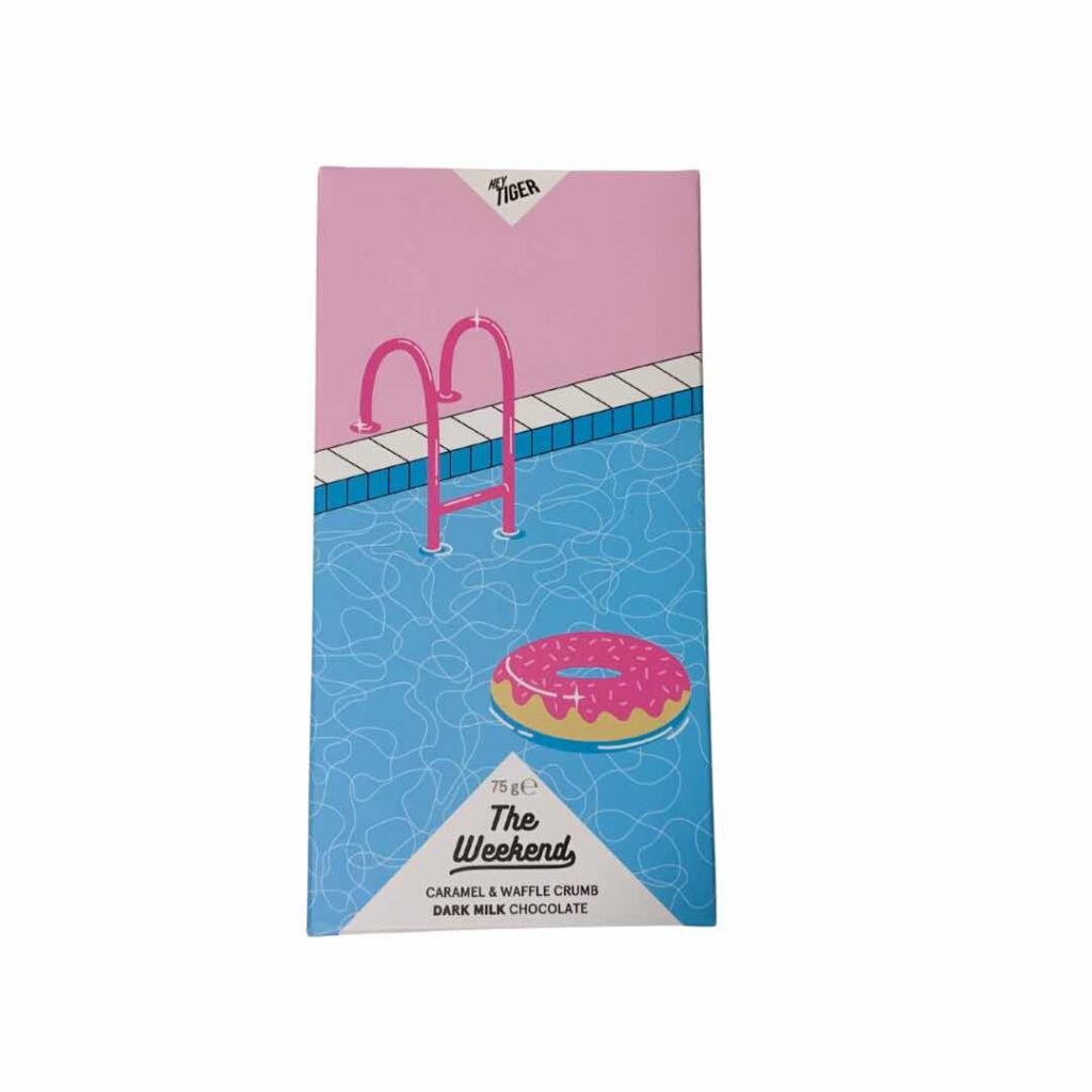 The Weekend Caramel & Waffle crumb Dark Chocolate - Biviano & Sons